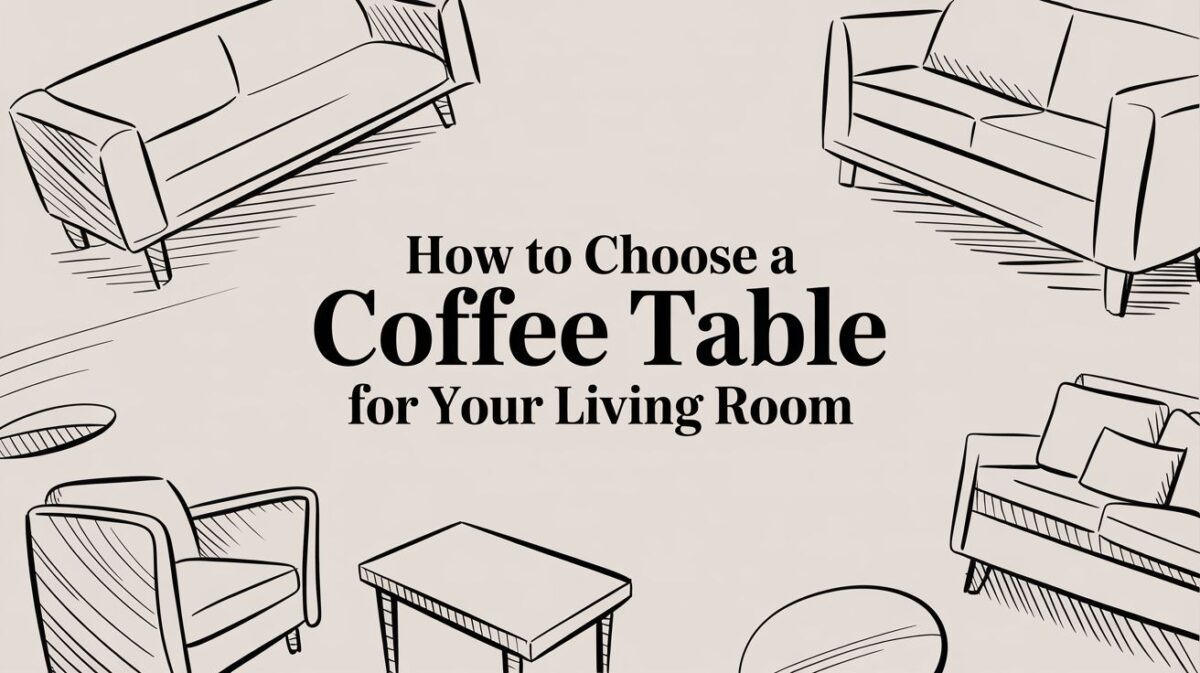 How to Choose a Coffee Table for Your Living Room