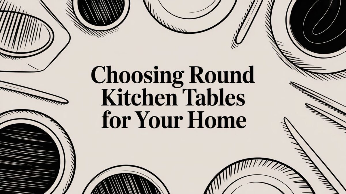 How to Choose the Perfect Round Kitchen Table for Your Home