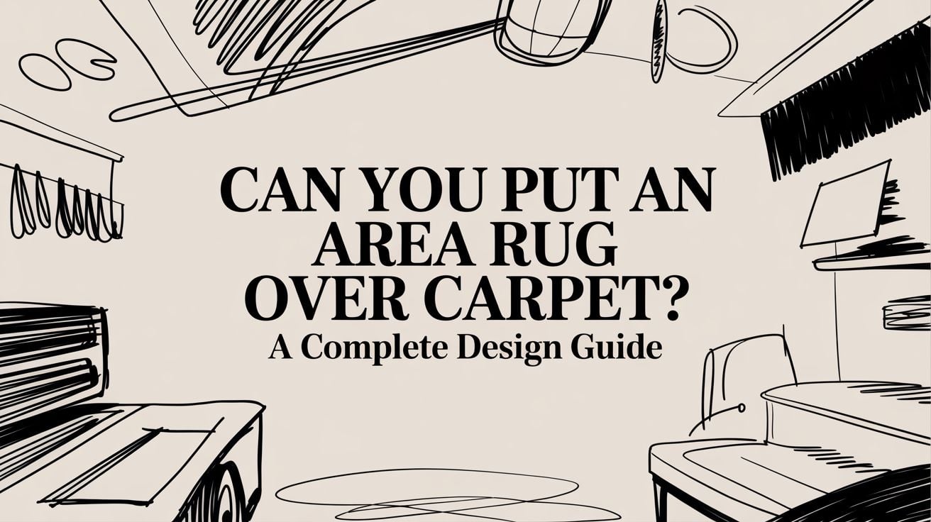 Can You Put an Area Rug Over Carpet? A Complete Design Guide