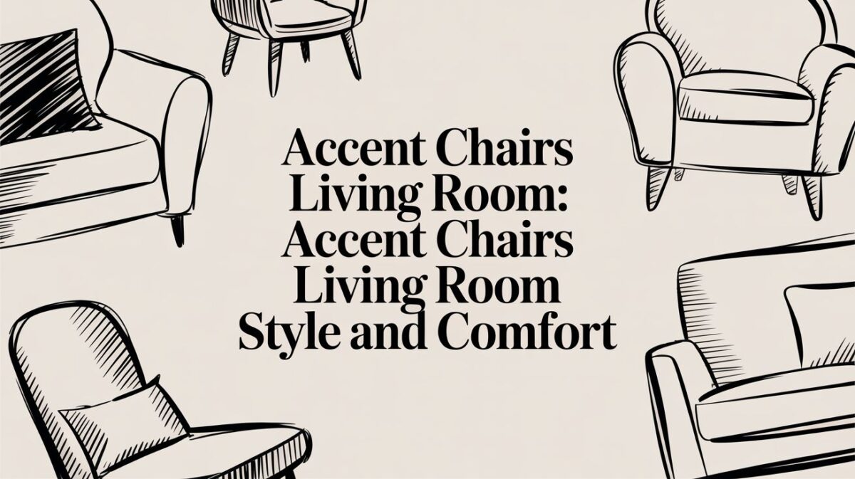 How to Choose Accent Chairs for Your Living Room: A Guide to Style and ...