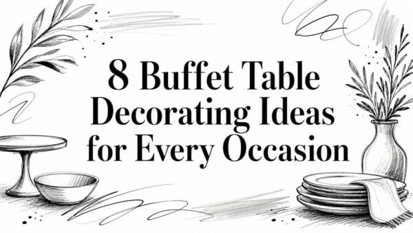 8 Buffet Table Decorating Ideas for Every Occasion